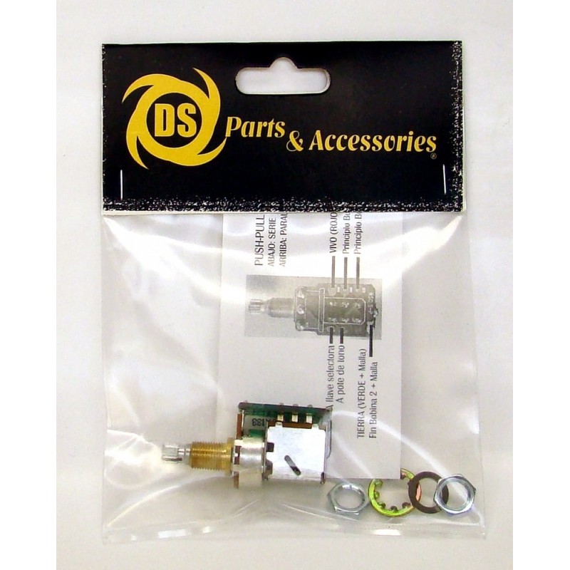 Pot Push-Pull A500K Coil-Split